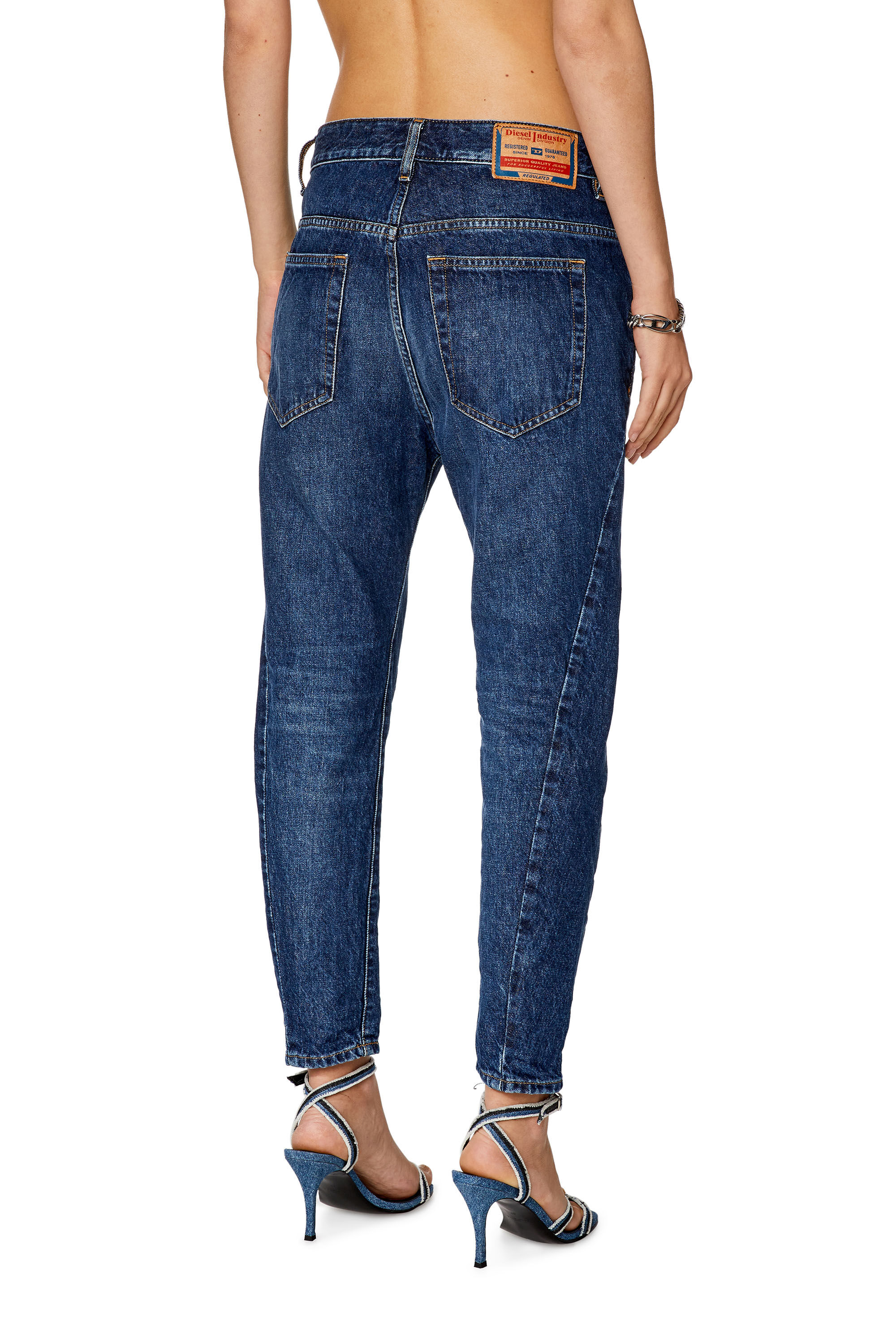 Women's Boyfriend Jeans | Medium blue | Diesel Fayza